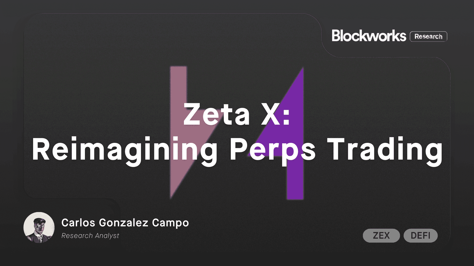 Zeta X: Reimagining Perps Trading | Blockworks Research
