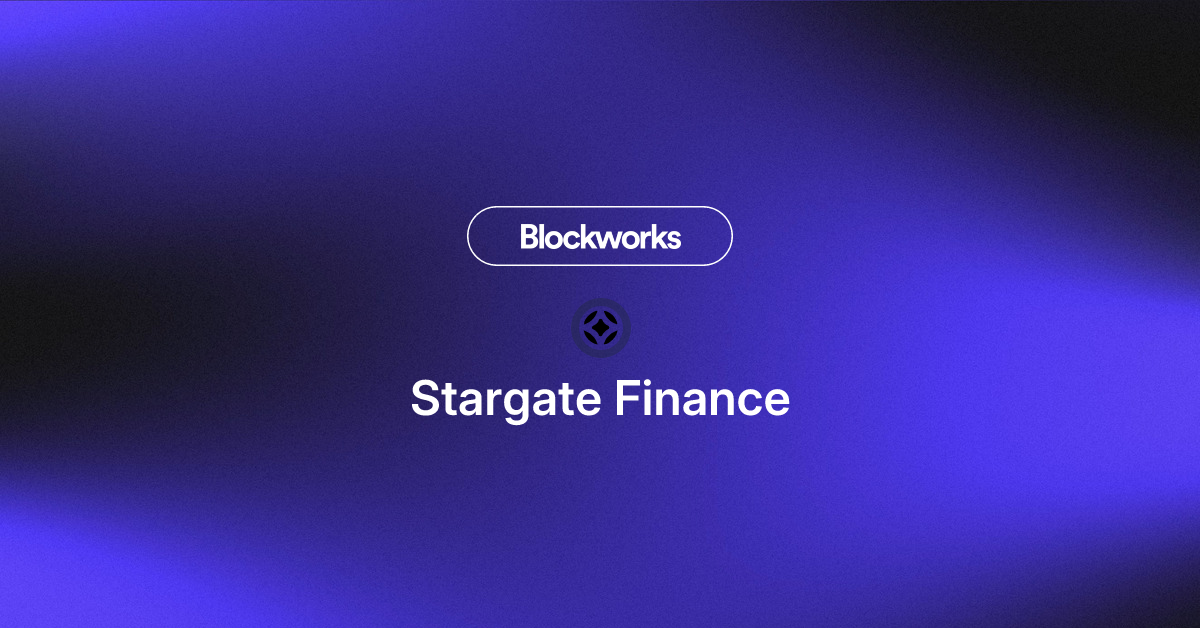 Stargate Finance | Blockworks Research