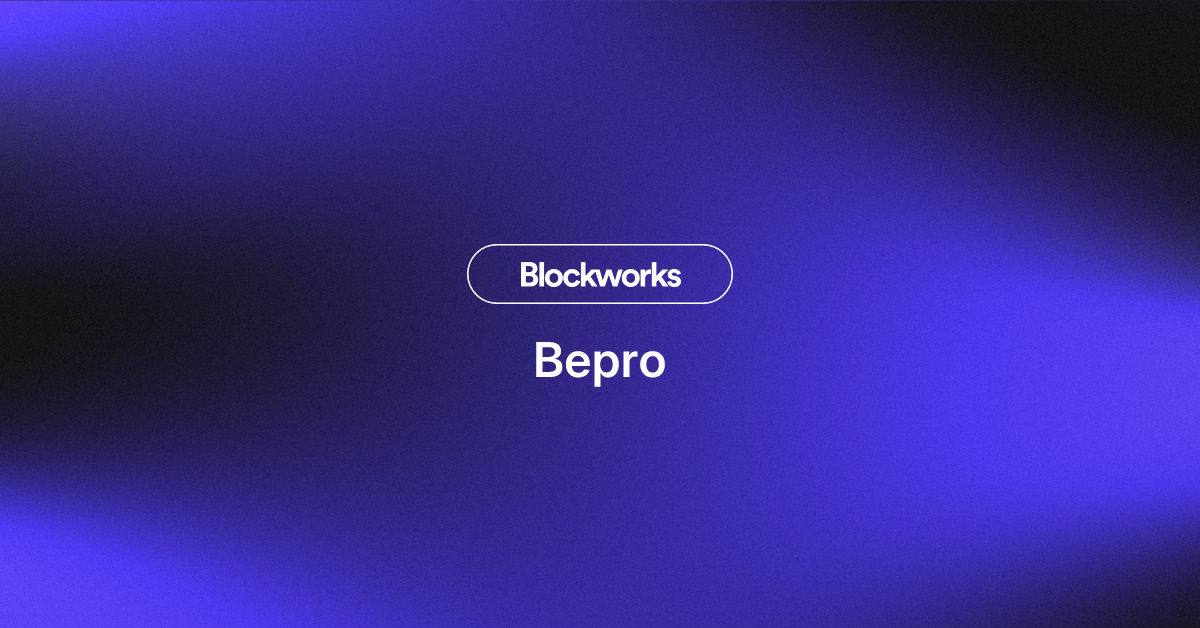 Bepro | Blockworks Research