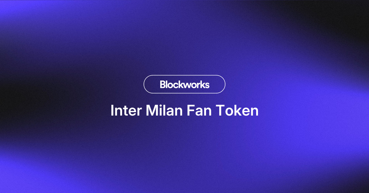 Inter Milan Fan Token | Blockworks Research