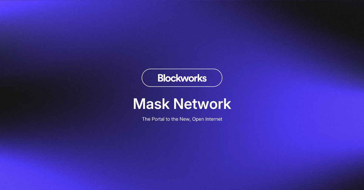 Mask Network | Blockworks Research