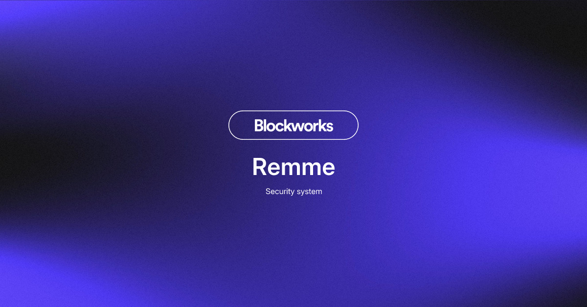 Remme | Blockworks Research