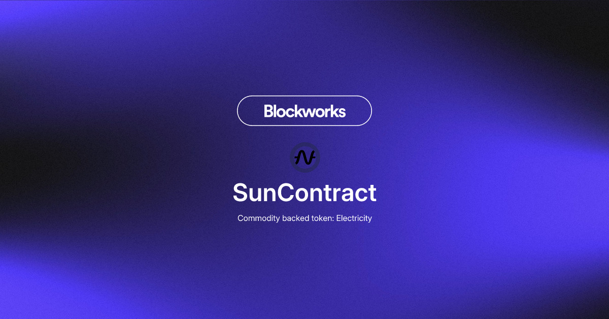 Suncontract Blockworks Research