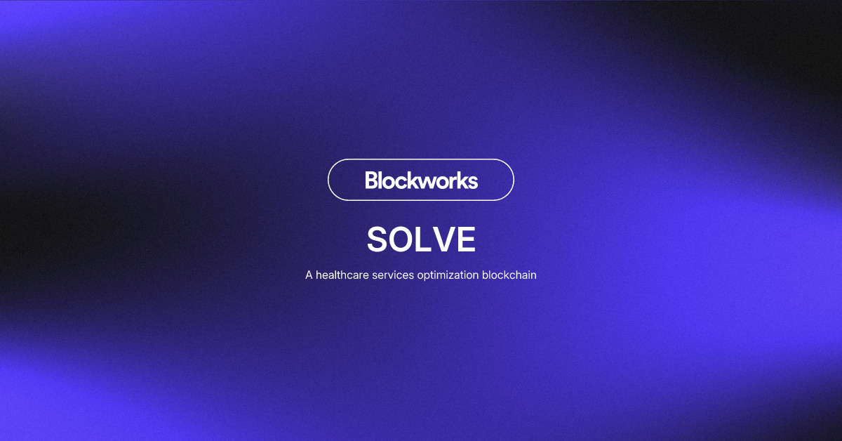 SOLVE | Blockworks Research
