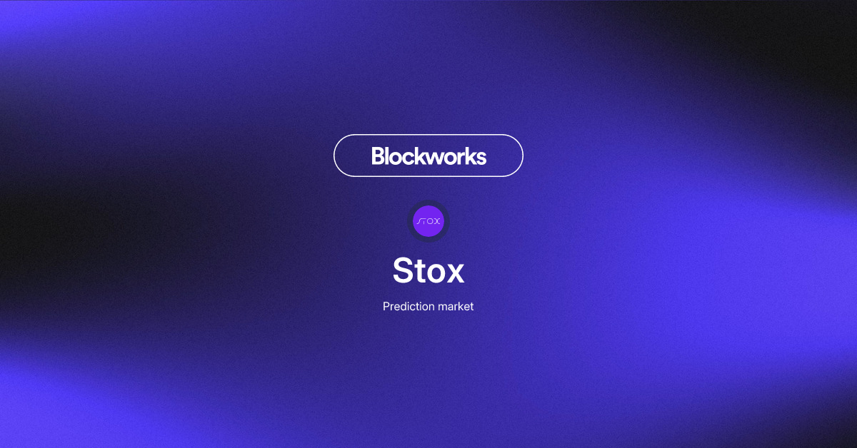 Stox | Blockworks Research