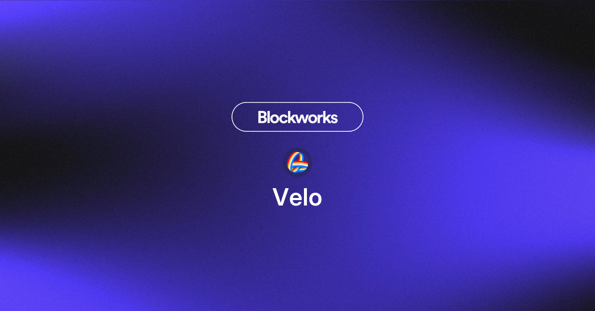 Velo | Blockworks Research