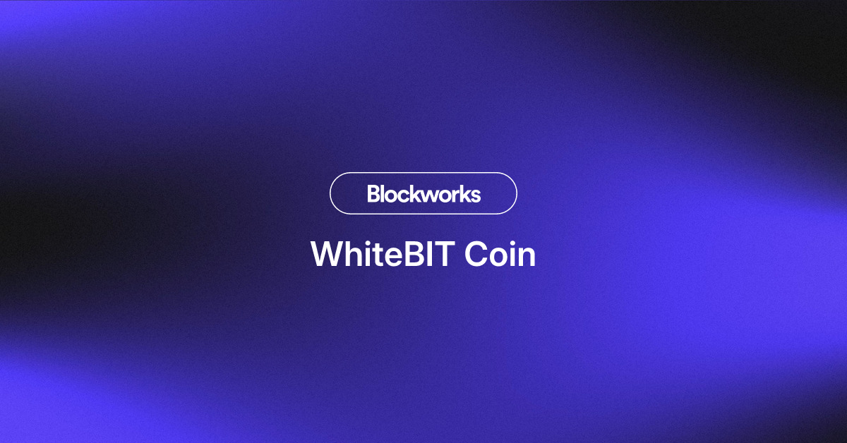 WhiteBIT Coin | Blockworks Research